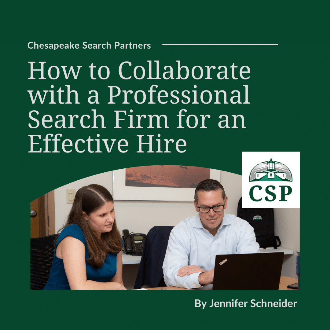 Blog – Chesapeake Search Partners